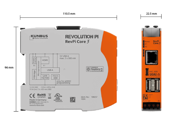 RevPi Core 系列 | 宏虹電子科技有限公司 | 台灣虹科