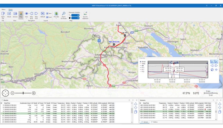 MSR 175 Plus 運輸震動數據紀錄器 | 宏虹電子科技有限公司