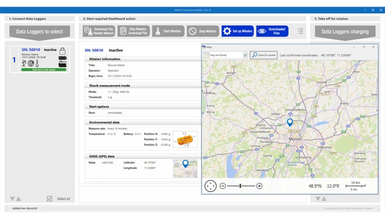 MSR 175 Plus 運輸震動數據紀錄器 | 宏虹電子科技有限公司